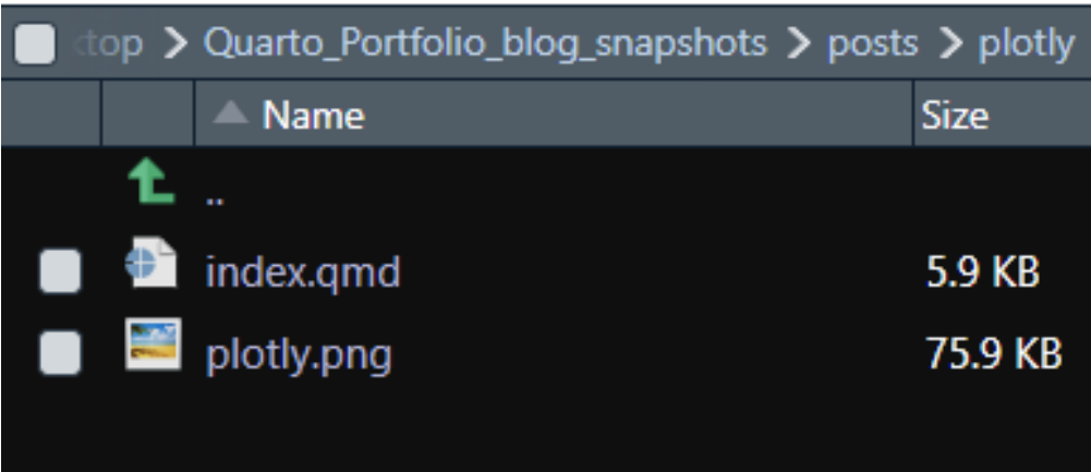 Data Science Portfolio with Quarto
